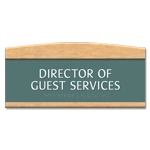 Traditional Room Name Signs