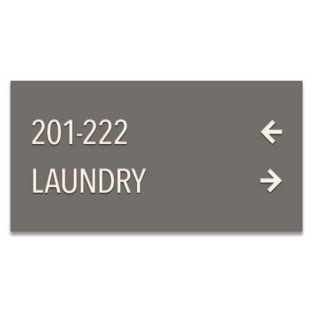 HCR Manorcare Directional Signs