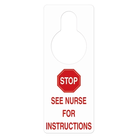 Patient Information Door Hangers | DirectSupplySigns.com