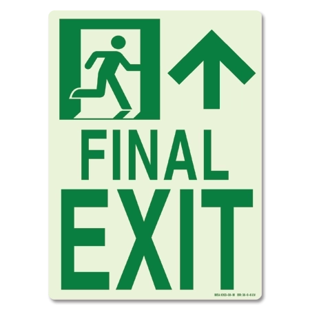 Life Safety Signs | Photoluminescent Exit Signs