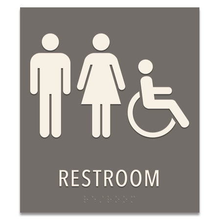 HCR Manorcare Restroom Signs