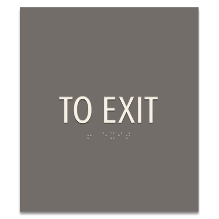 HCR Manorcare Exit & Stair Signs