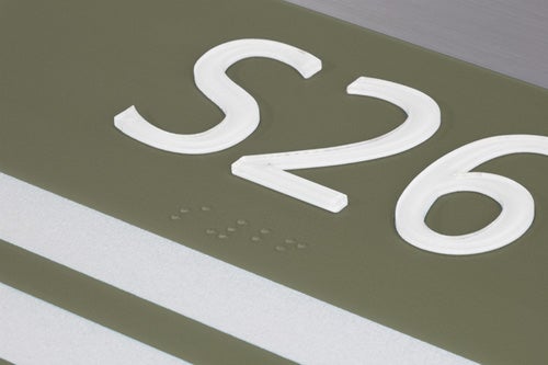 Esquire Room Number Signs